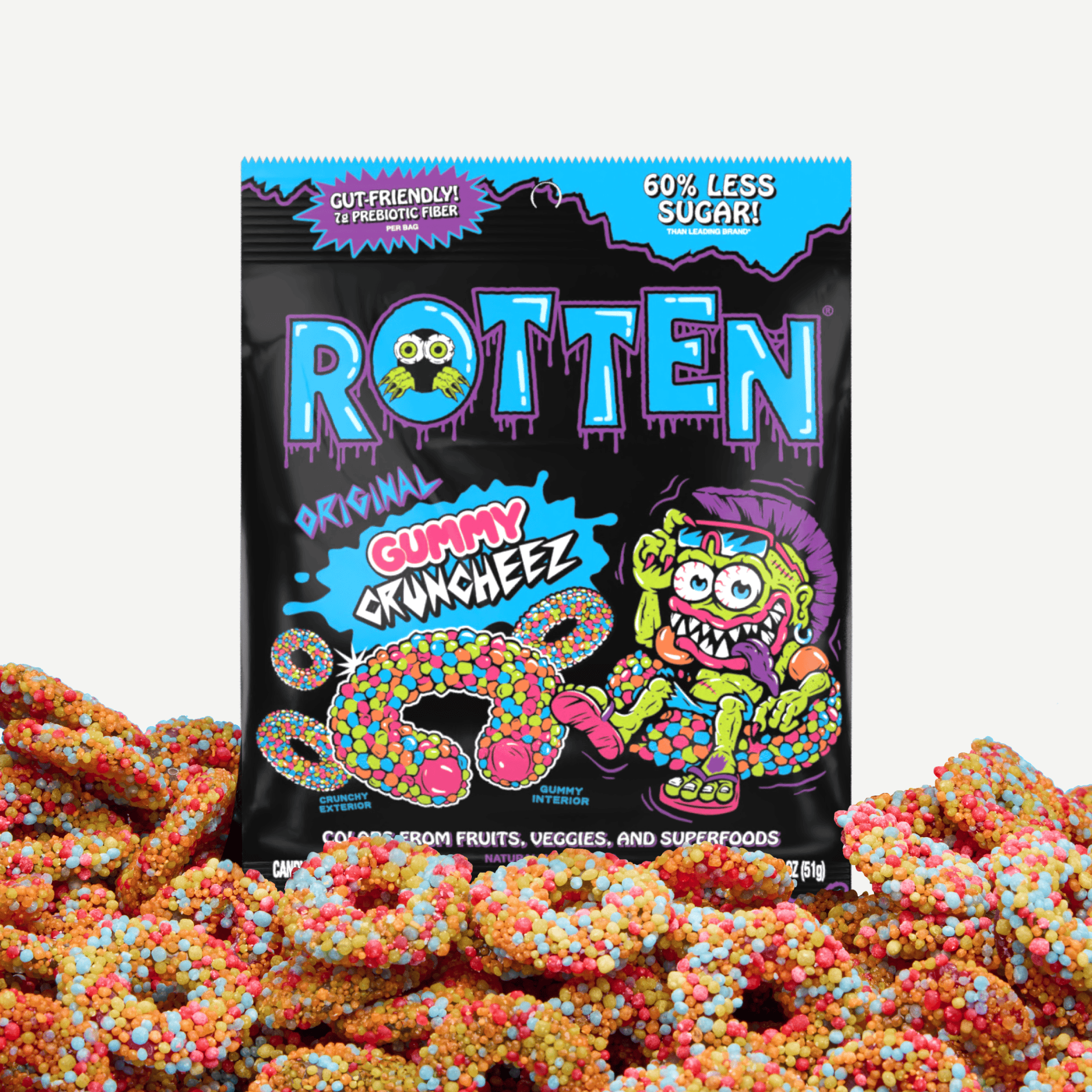 Gummy Worms | Sour Gummy Worms | Weird Candy | Rotten™